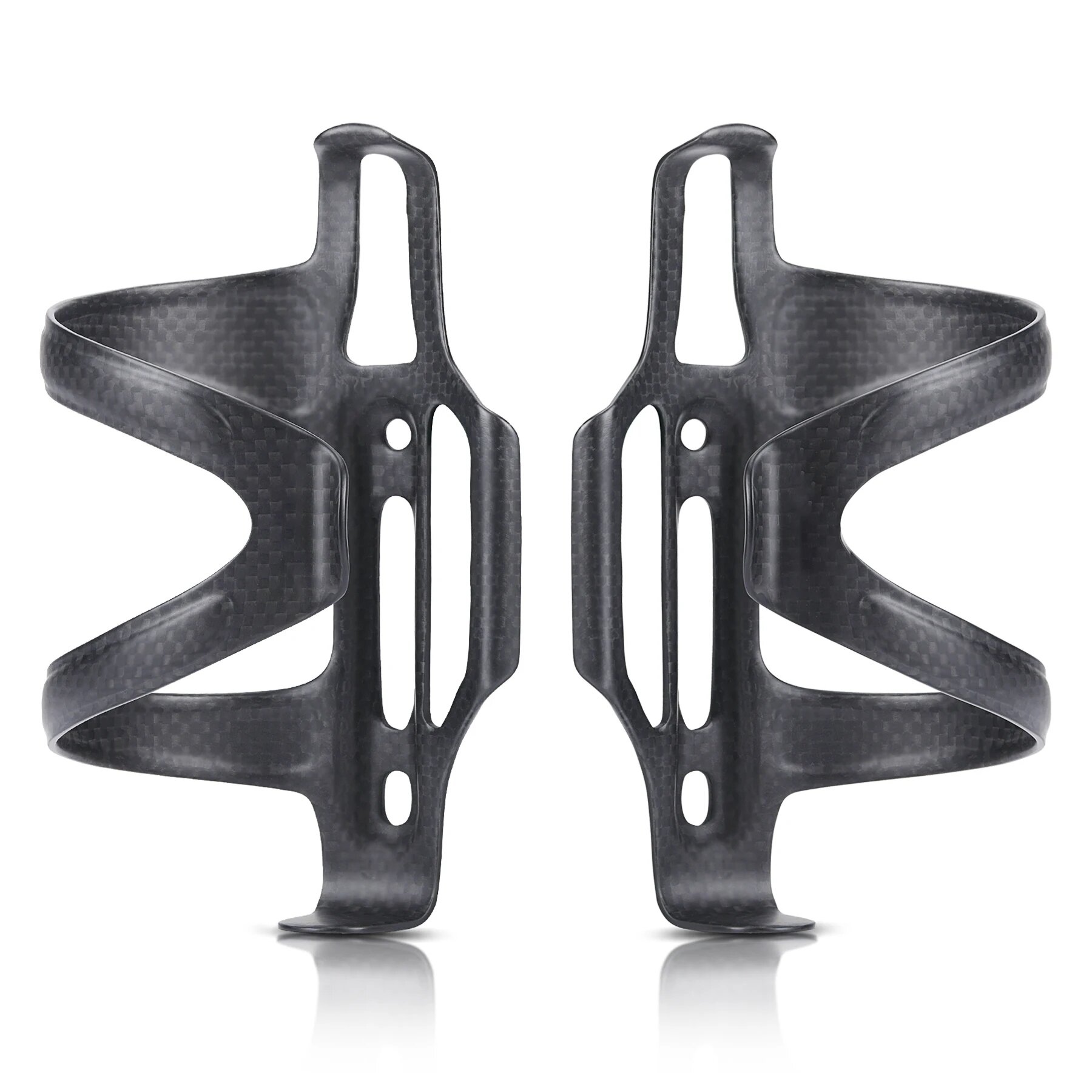 Держатель бутылки HUALONG Carbon, черный, 2 шт.