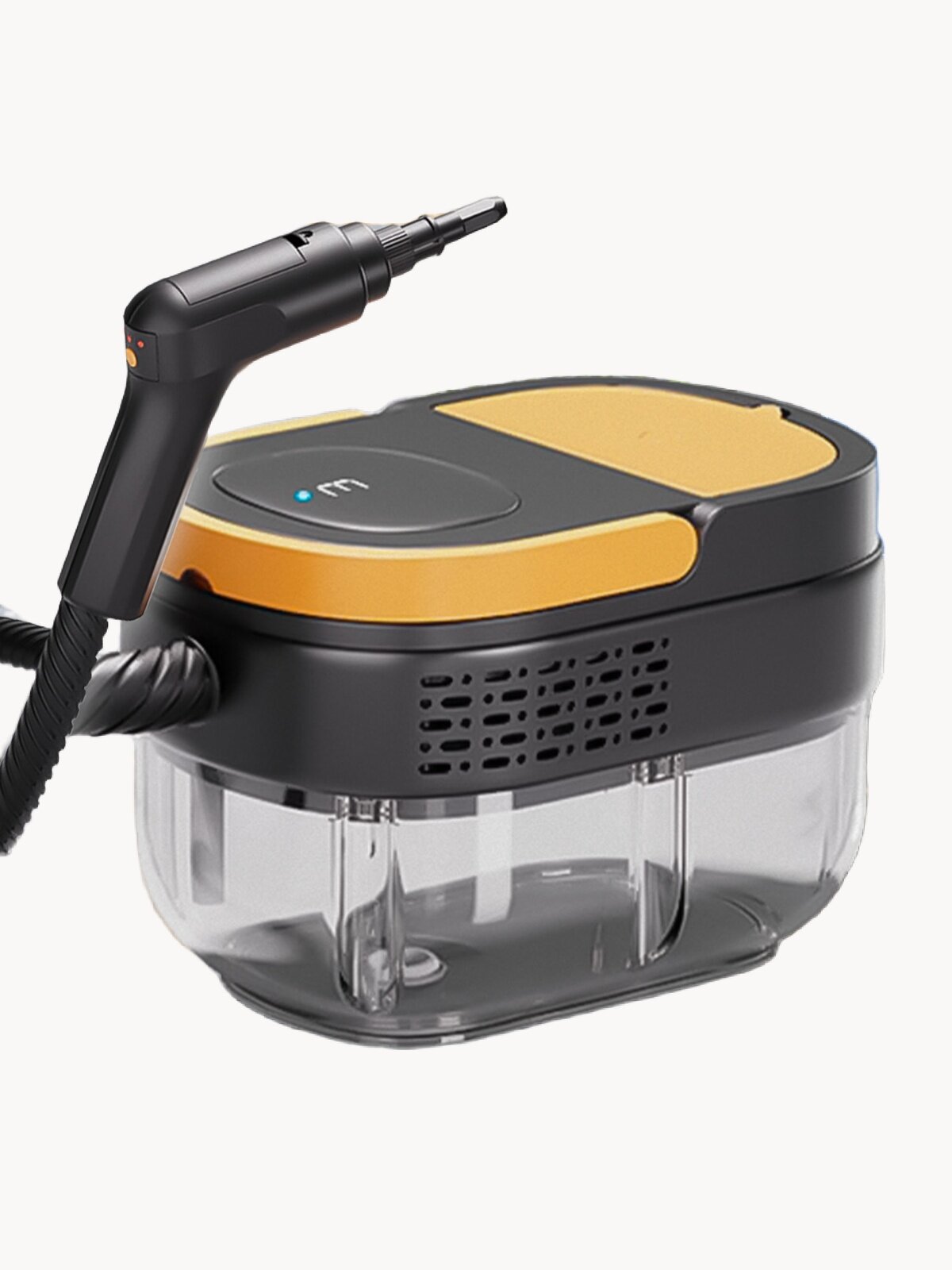 Пароочиститель для уборки дома мощный, Пароочиститель профессиональный, 2500Вт, 8 насадок