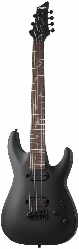 Schecter DAMIEN-7 SBK Гитара электрическая, 7 струн