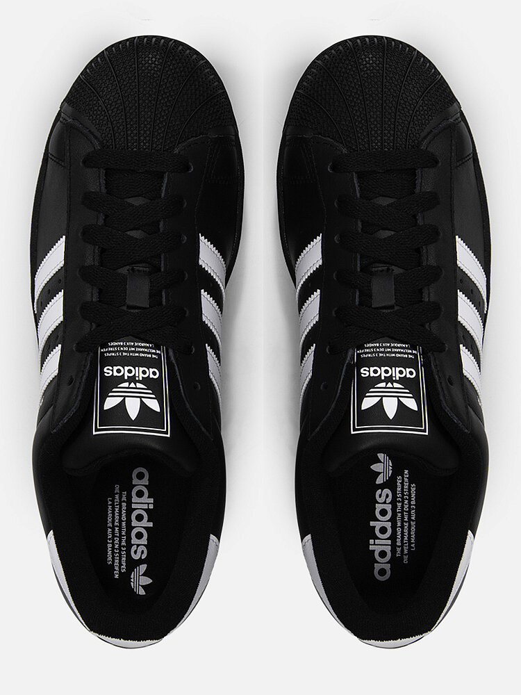 Кроссовки adidas Superstar, размер 44.5, черный/белый — фото 1