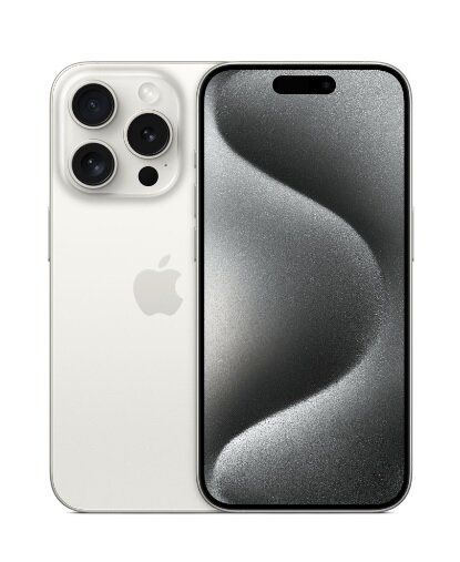 Смартфон Apple iPhone 15 Pro 512GB, Dual eSIM, White Titanium
