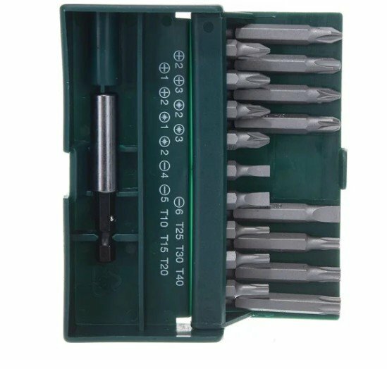 Биты Набор 18пр Крафтул с магн адап в бит-боксе