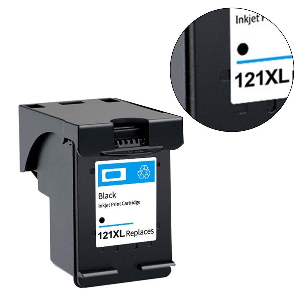 Подходит для картриджа HP121 121xl с чернилами (жидкими)-черный