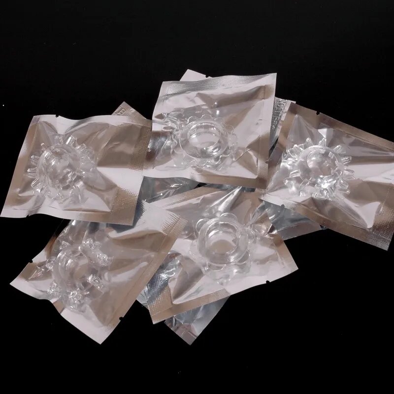 5/10/20 шт. кольца на член для пениса, секс-игрушки для мужчин, эротические B 10Pcs Random White