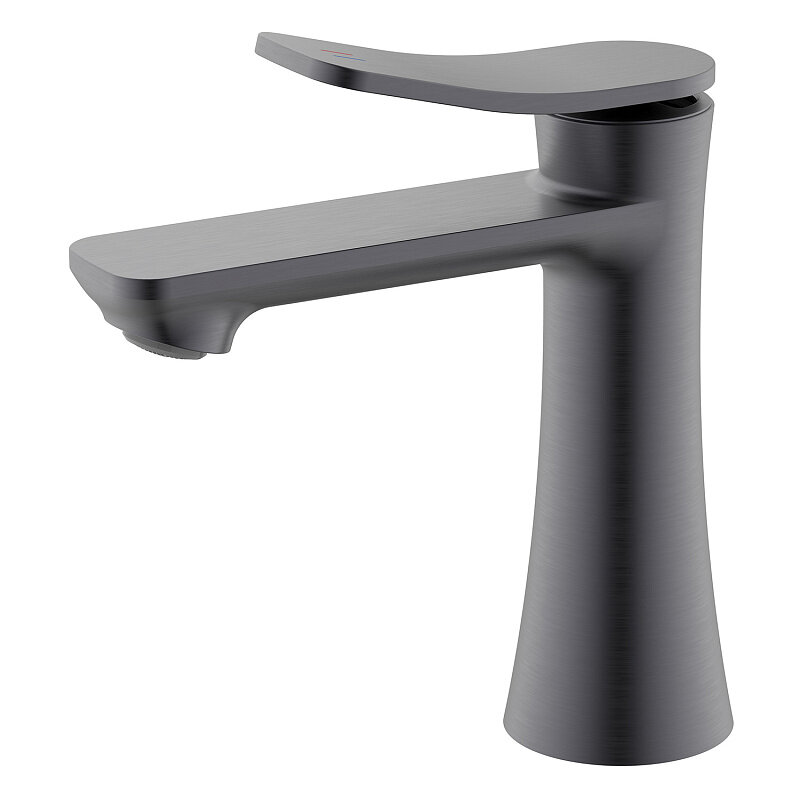 Смеситель для раковины Azario Escaro AZ-K1074GR серый графит