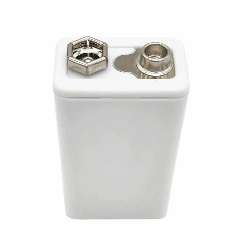 Аккумулятор USB 9V 6F22 для мультиметра, микрофона и металлоискателя, 800/1200mAh, - В собранном виде 1200 мАч