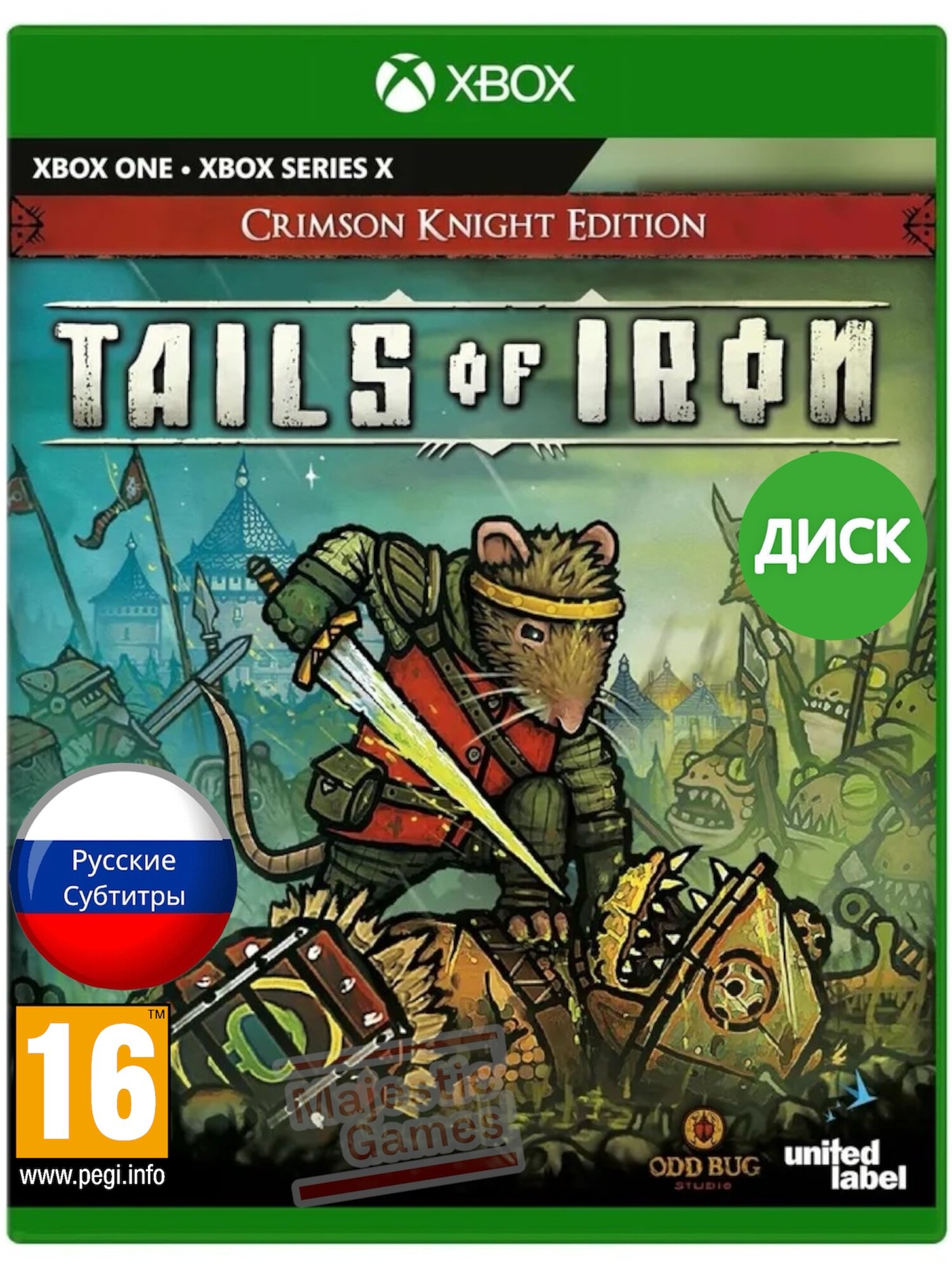Игра Tails Of Iron: Crimson Knight Edition (Диск, Xbox One, Xbox Series X, Русские субтитры)