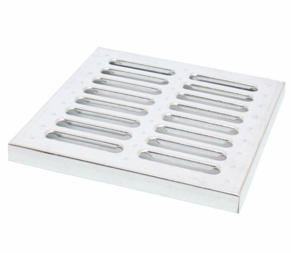 Решетка стальная штампованная для дождеприемника 300x300 (Steelot)