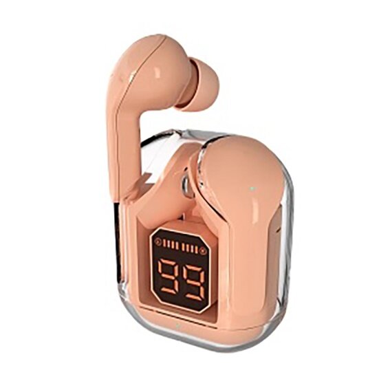 Гарнитура More choice BW07 Bluetooth 5.3, розовый