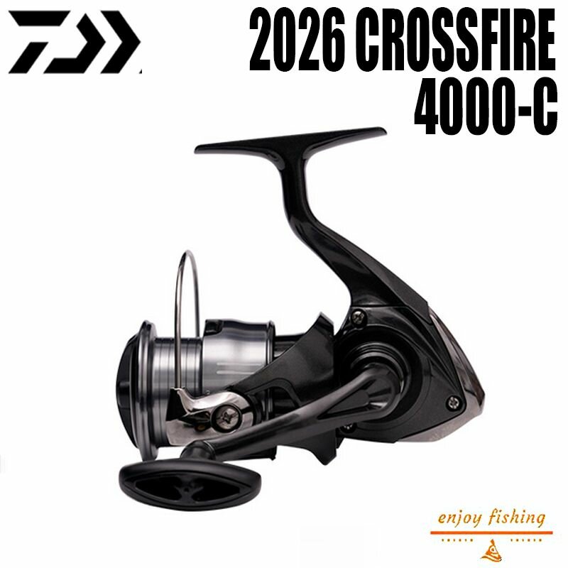 2026 Daiwa Crossfire LT4000-C катушка мощная для дальнего заброса прочный ротор стабильная работа