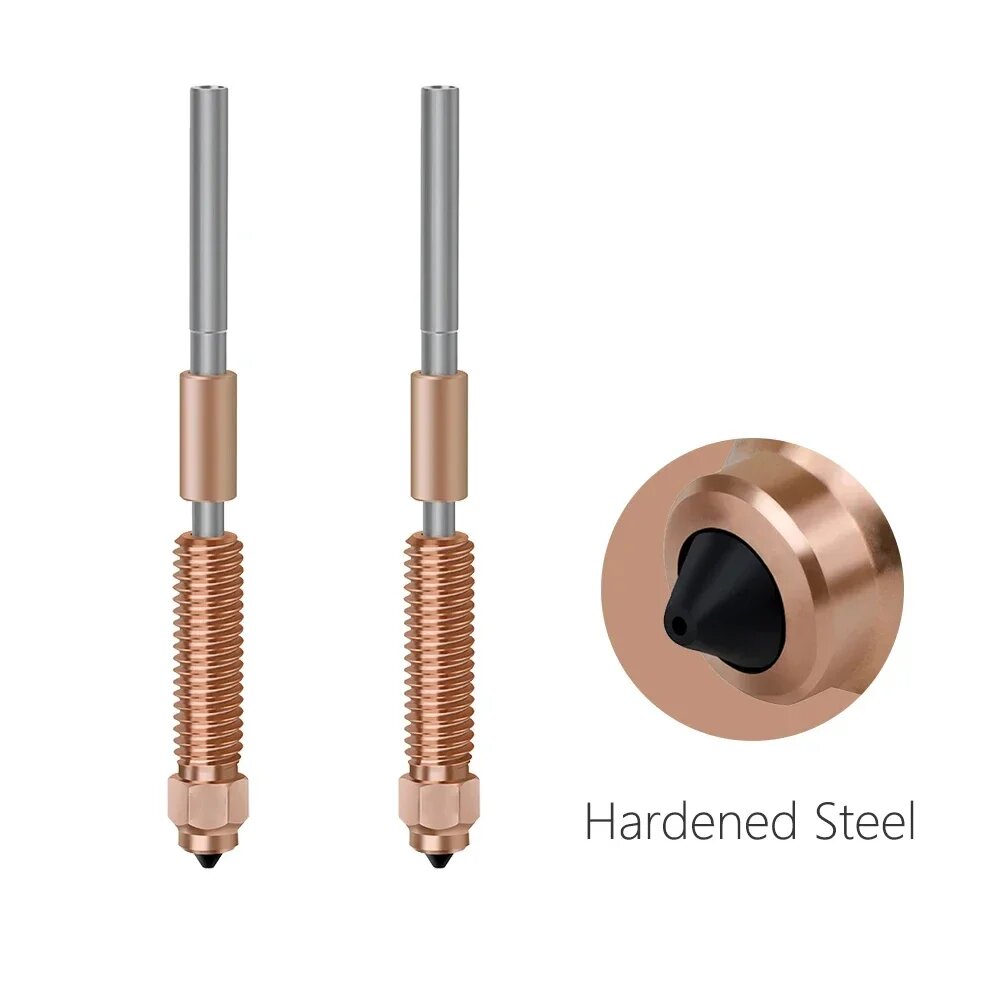 Creality K1C сопла 0.4/0.6/0.8 мм, 2шт, Adapter Nozzle