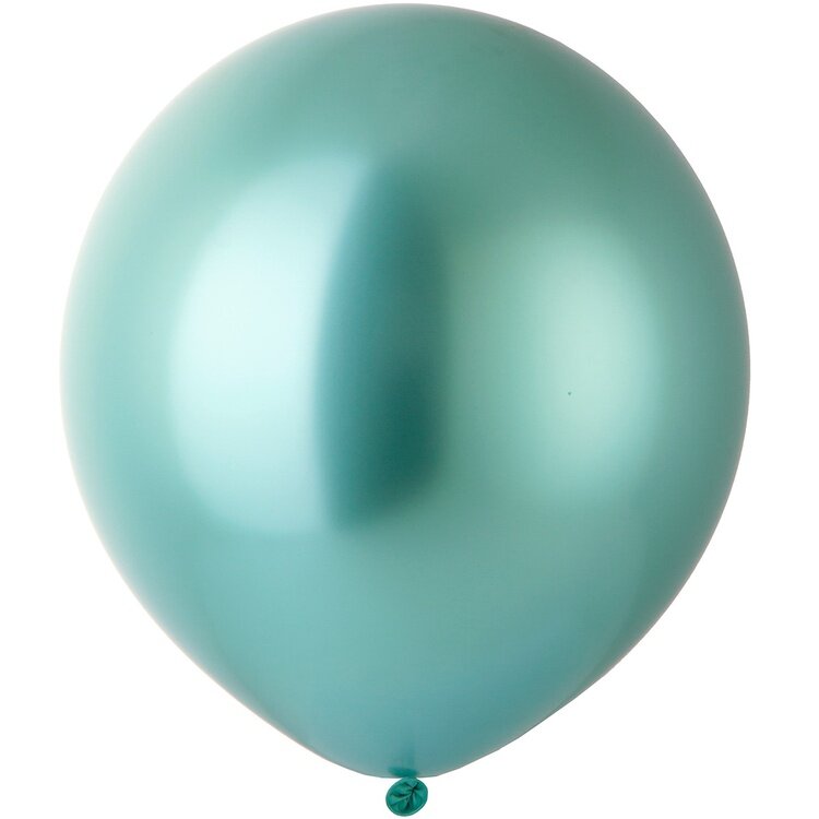 Воздушный шарик Belbal 24", 60 см, хром, глянцевый зеленый