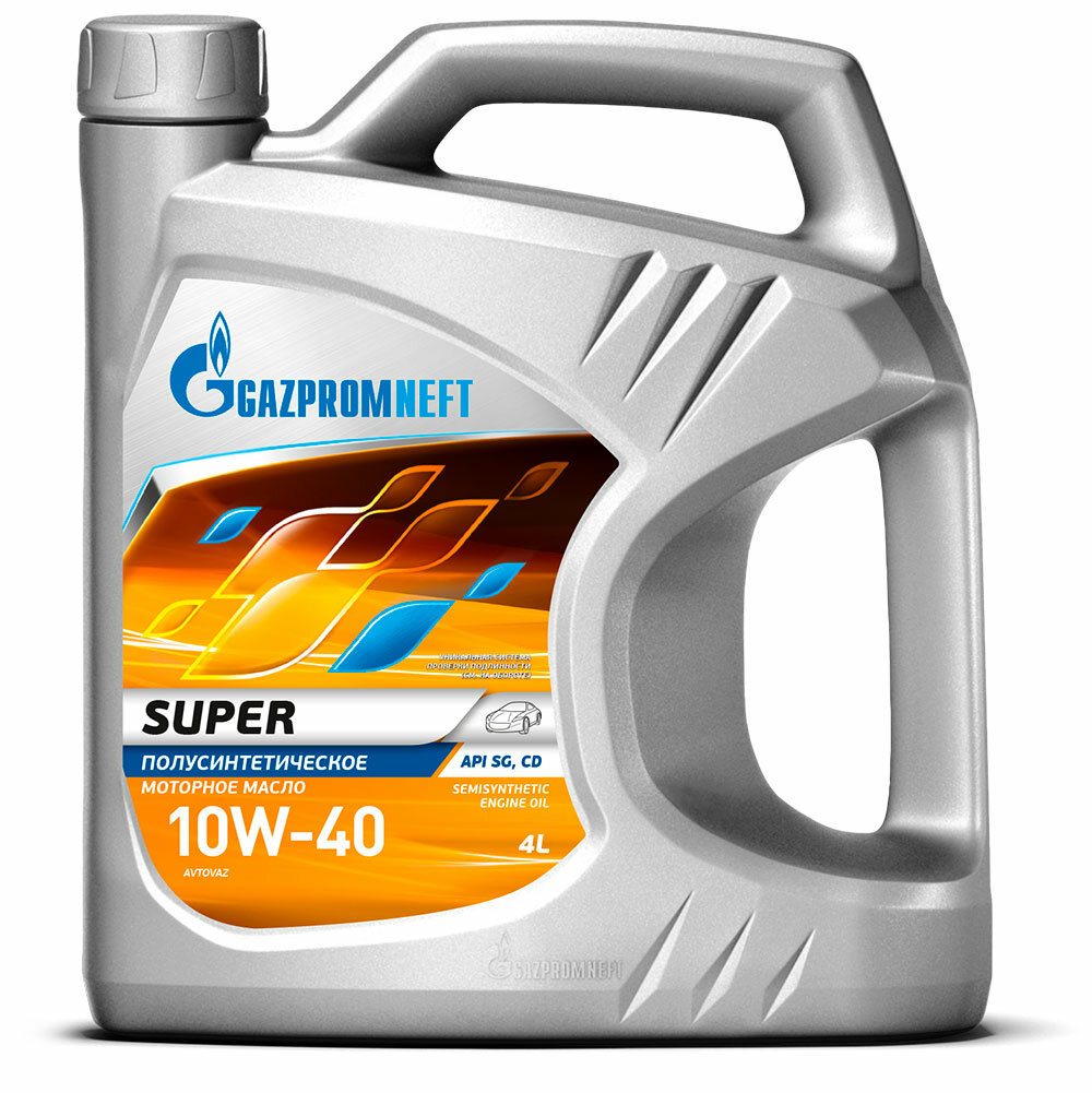 Моторное масло Gazpromneft Super 10W-40 (4л.) (2389901318), GPN-10W40-Super-4L