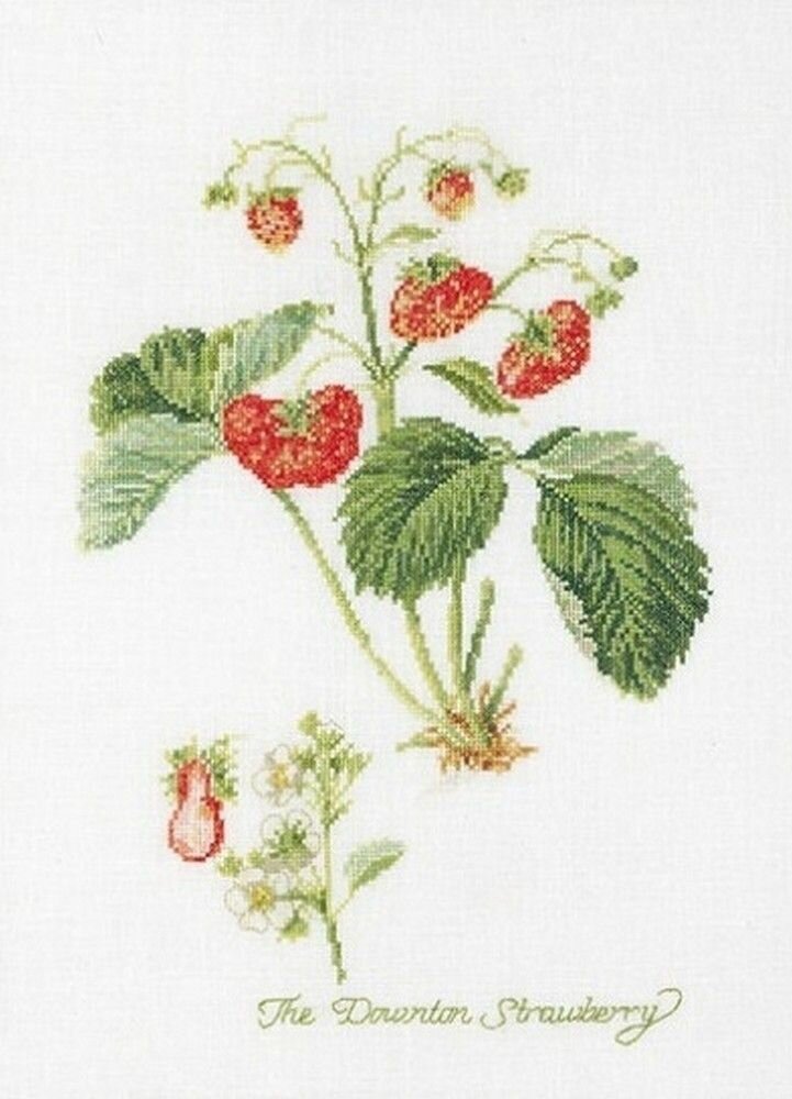 Thea Gouverneur 2085 Strawberry (Клубника), набор для вышивания