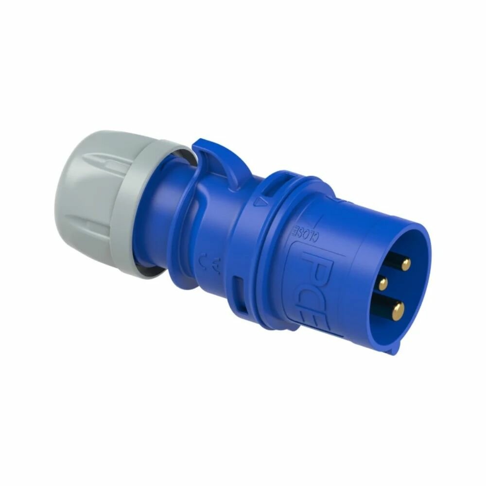 Кабельная вилка PCE 16А 230V 1P+N+E IP44 013-6