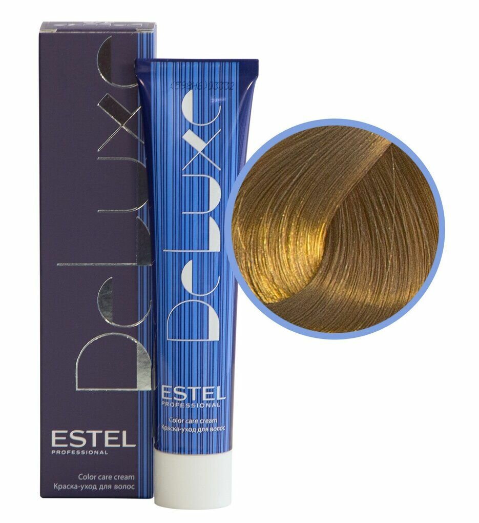 Estel Professional Краска-уход DeLuxe 9/00 блондин для седины Эстель делюкс