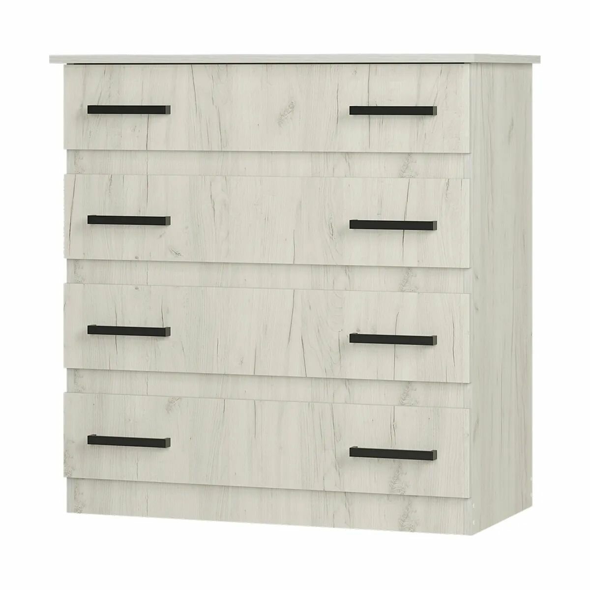 Комод "Стандарт №6" дуб крафт белый (BTS)