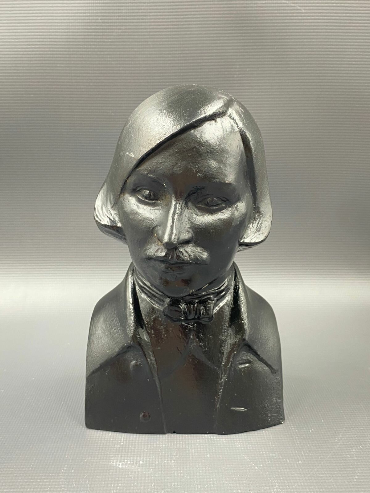 Бюст "Н. В. Гоголь" Силумин 1982 год СССР, высота 17 см Редкий!