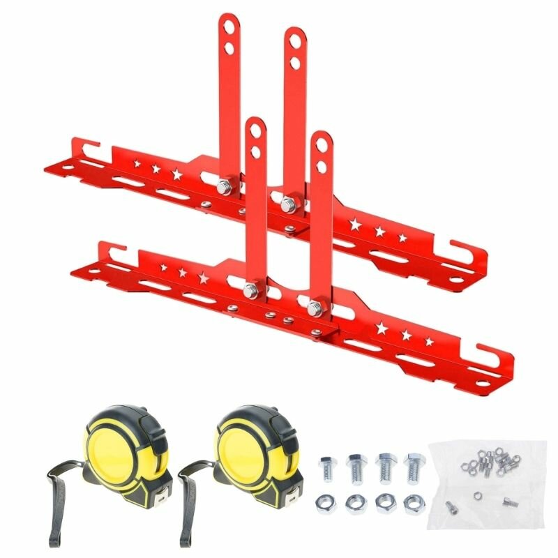 Набор инструментов для выравнивания тяжелых колес-красный