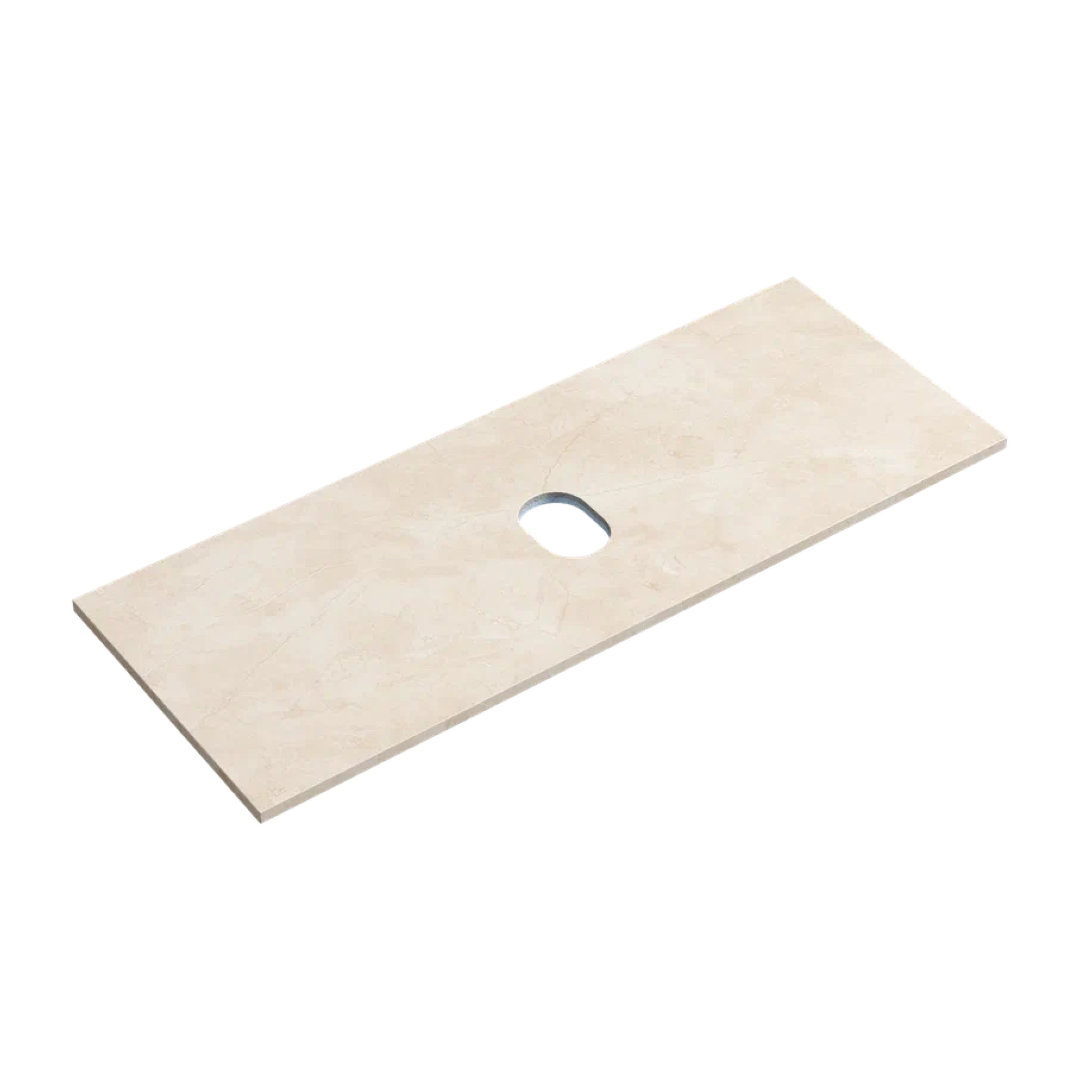 Столешница для ванной комнаты SANCOS 1200х460, цвет kreman, TT120A2