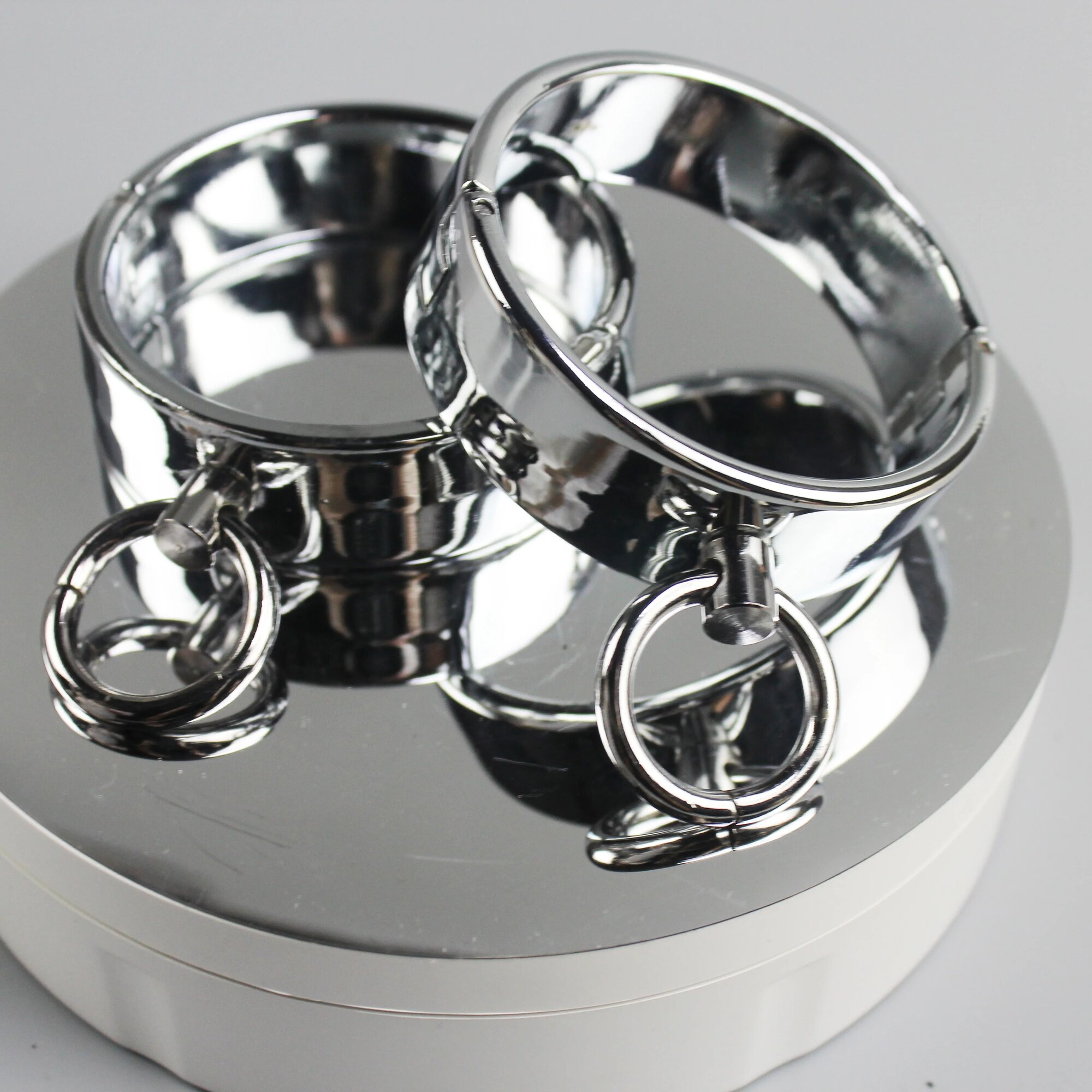 5 шт. Металлические наручники, манжеты на лодыжку, воротник с цепью, сверхпрочные манжеты, рабство, бондаж, фетиш, БДСМ, секс-игрушки для мужчин и женщин Female Anklecuffs