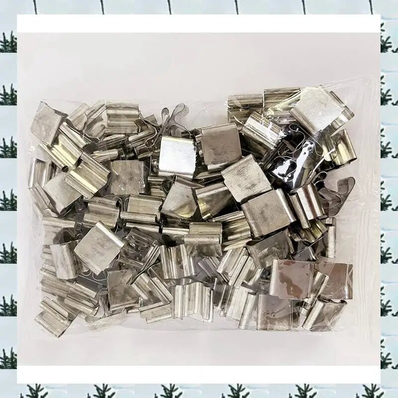 ABLG 200 шт. металлический фитиль, держатель фитиля для деревянной фитильной свечи