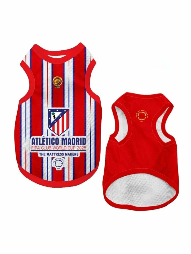 2025 Футбольный клуб Pet Vest, подходит для маленьких и больших собак