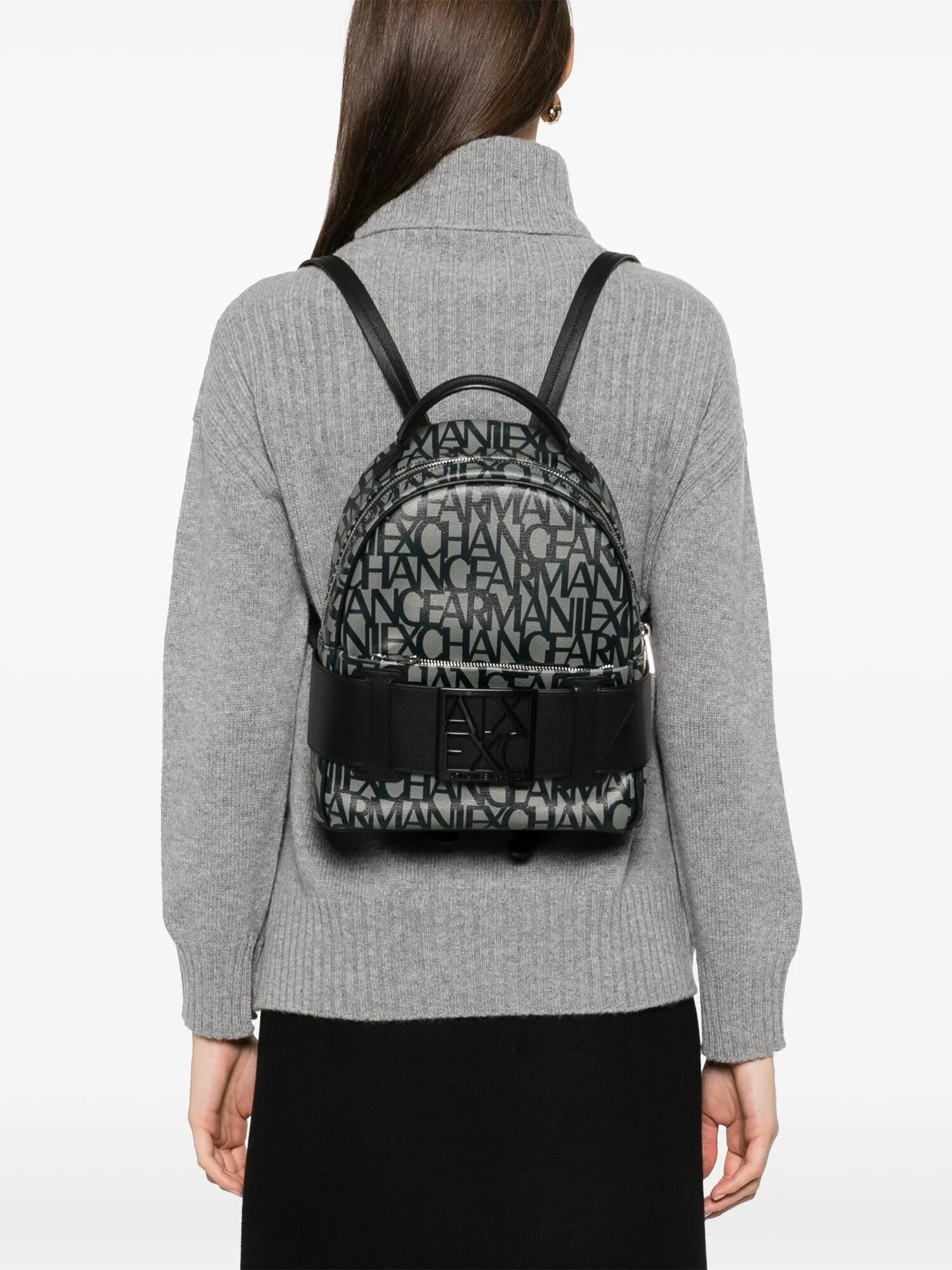 Рюкзак Armani Exchange, черный — фото 1