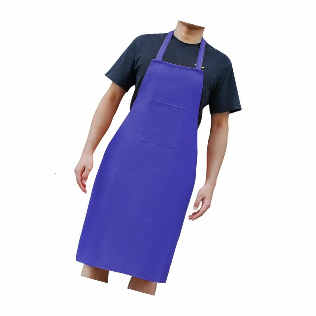 Термостойкий сварочный фартук, Синий