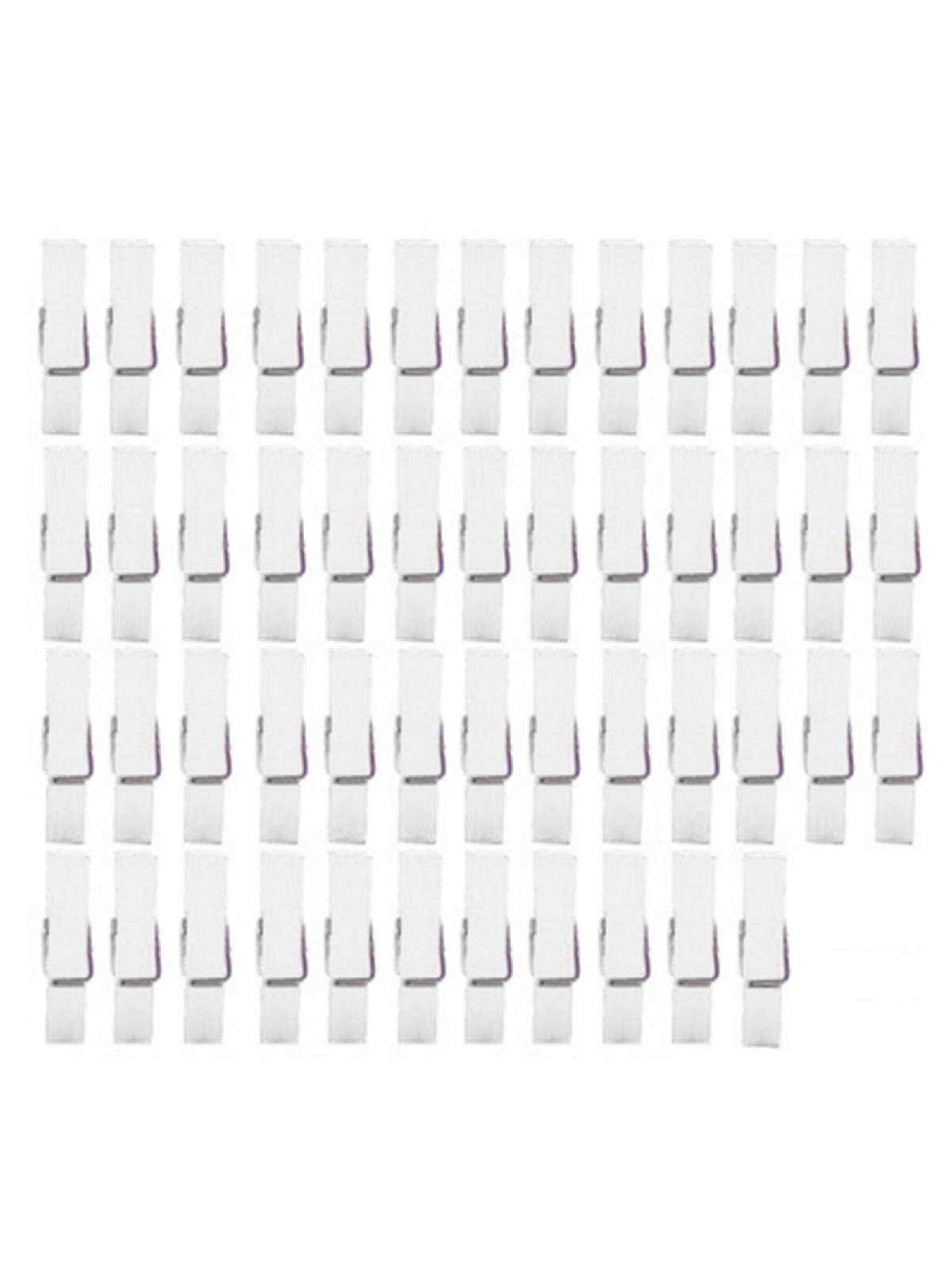 50шт Деревянные прищепки для белья и фото-дисплеев Деревянные прищепки для одежды