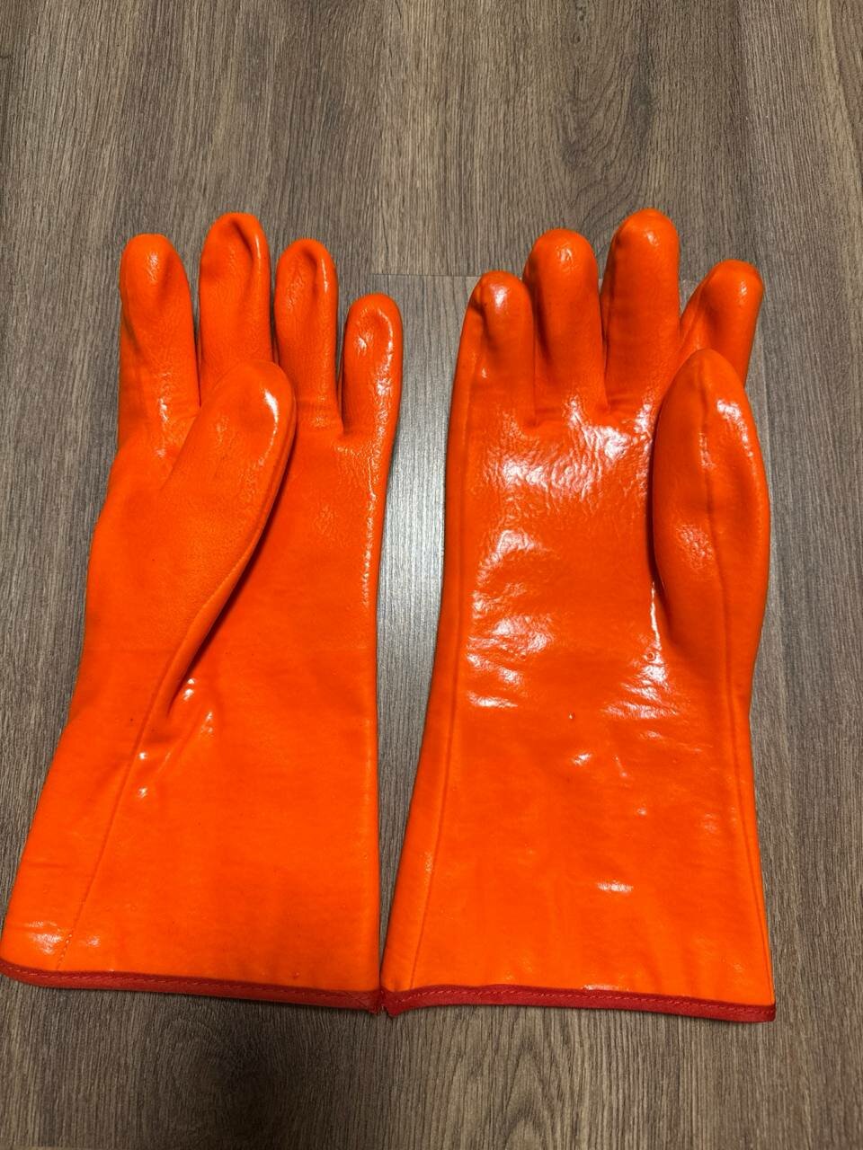 Резиновые перчатки "Тёплый клёв", утеплённые, для зимней рыбалки