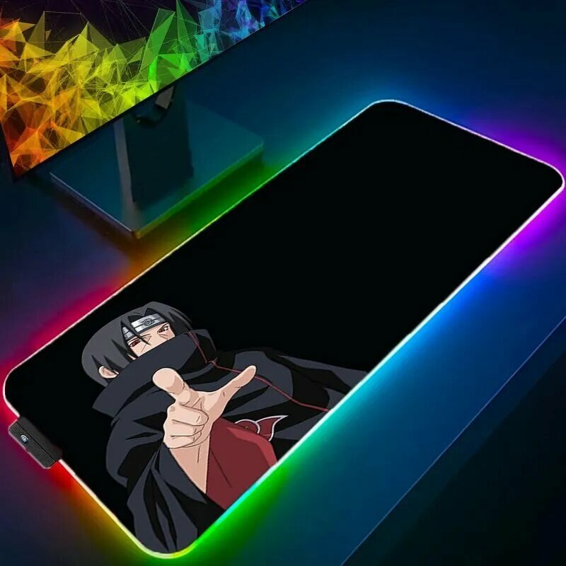 NARUTO SHIPPUDEN Коврик для мышки, XXL, бордовый