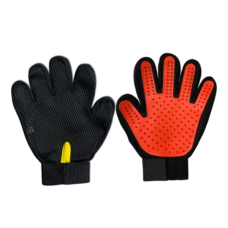 Перчатки против царапин для кошек - Защита от царапин, одна пара (Левая рука, Цвет: Красный)