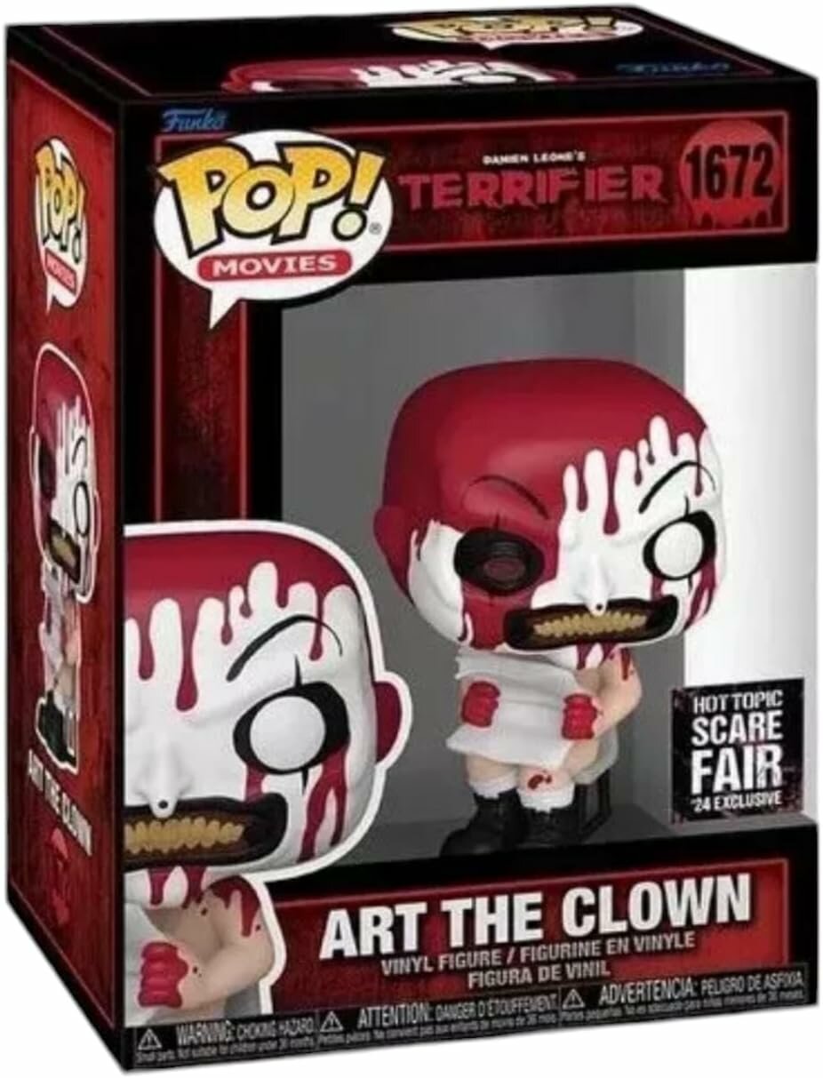 Фигурки Funko Pop MOVIES - Коллекционная фигурка Terrifier Кровавый клоун - Фанко 1672