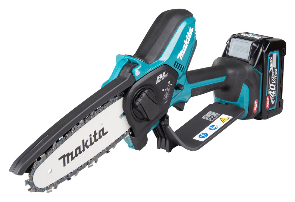 Пила цепная аккумуляторная Makita UC029GD102, 40В, 1акб 2,5Ач , шина 15см