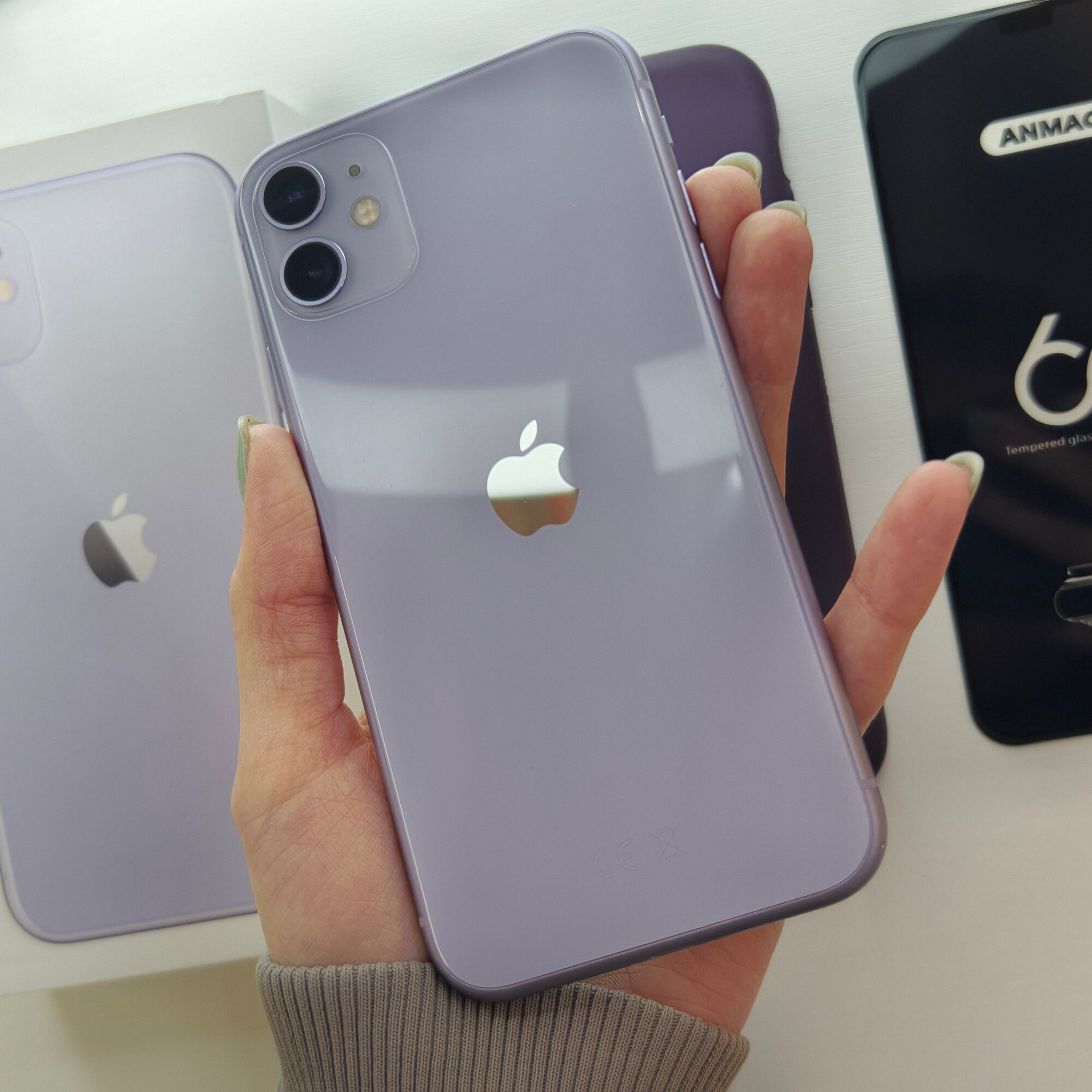 Смартфон Apple iPhone 11 64GB Purple, Dual sim: sim+e-sim, РСТ