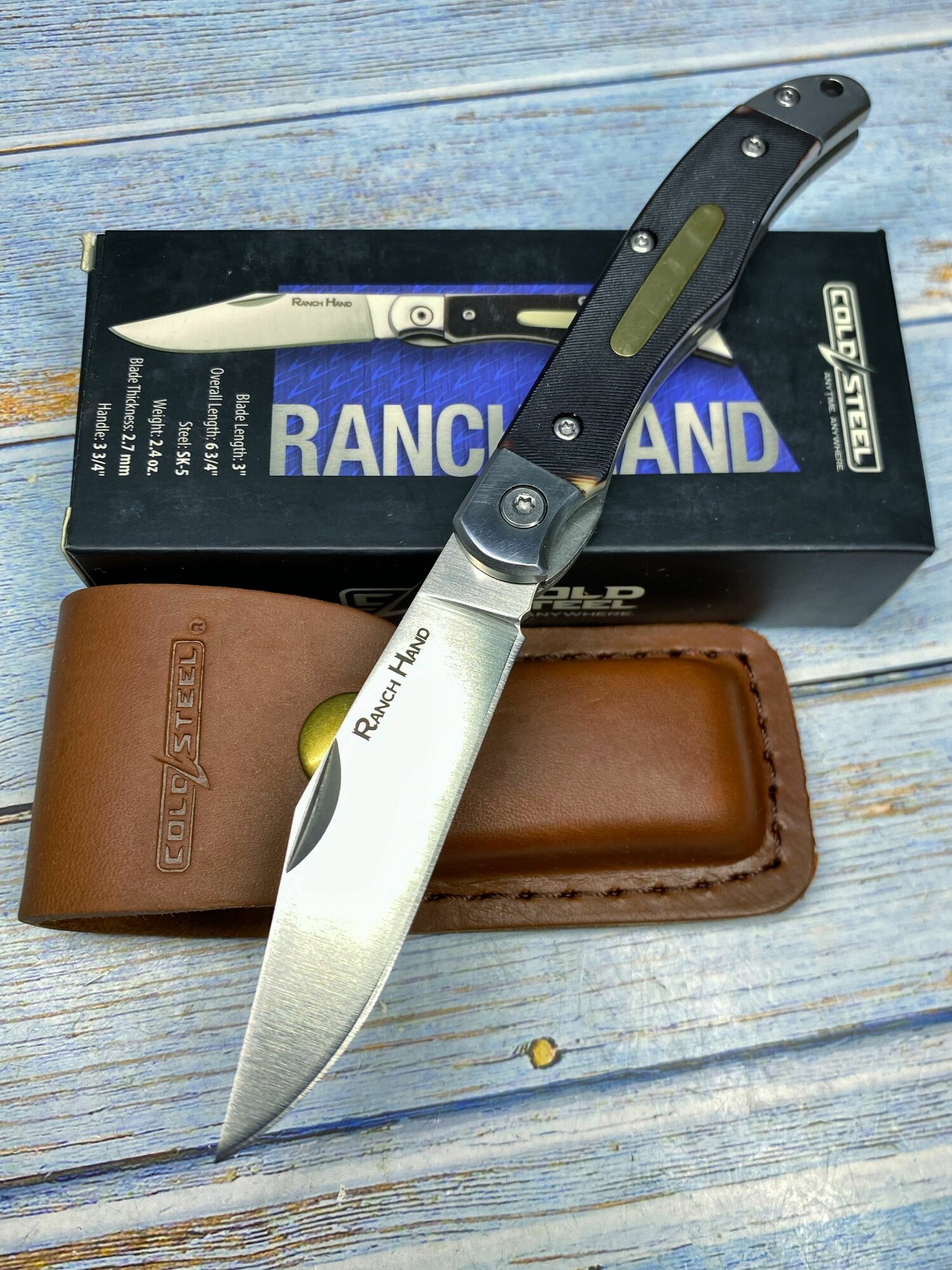 Складной нож Cold Steel Ranch Hand, FL-3RB