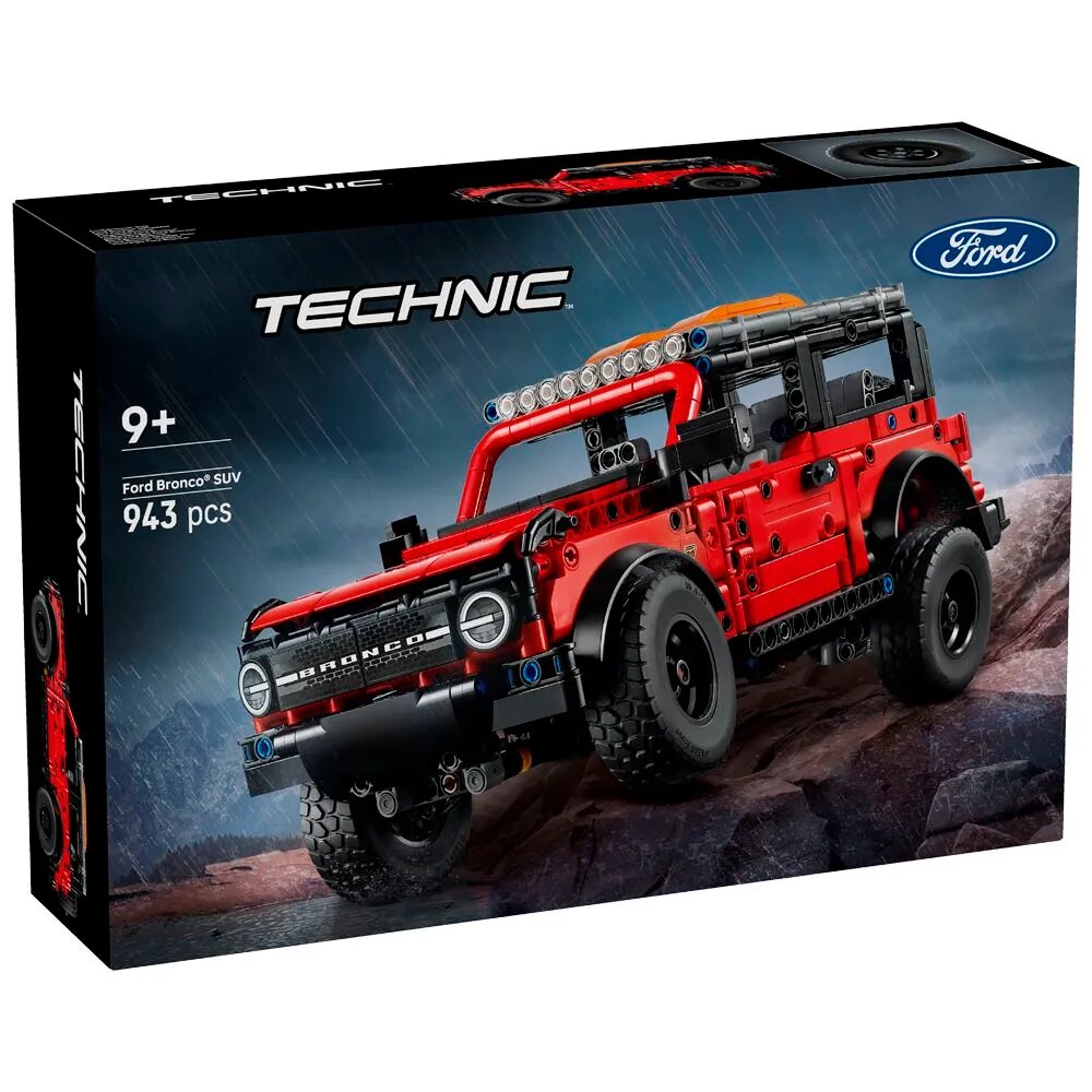 Конструктор Ford Bronko Внедорожник ( H8913), 943 дет ( набор / подарок для мальчиков и девочек / подарок ребенку)