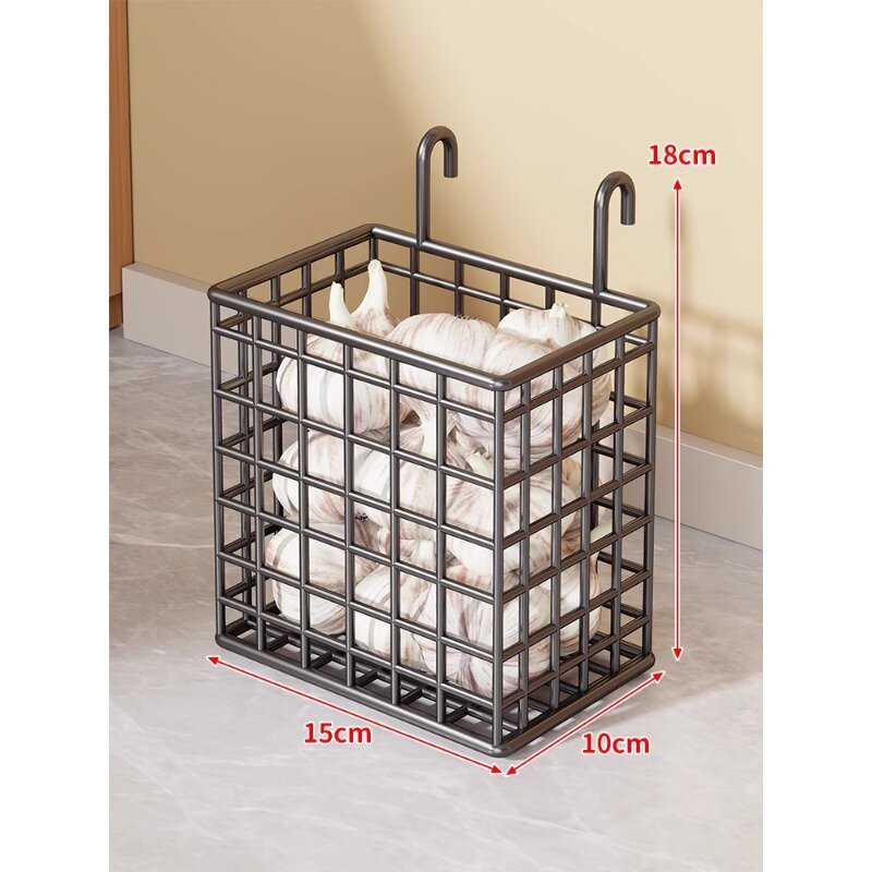 Кухонная полка для хранения лука, имбиря, чеснока, ямса, овощей, стакан для столешницы, коробка для специй, корзина, органайзер для лука