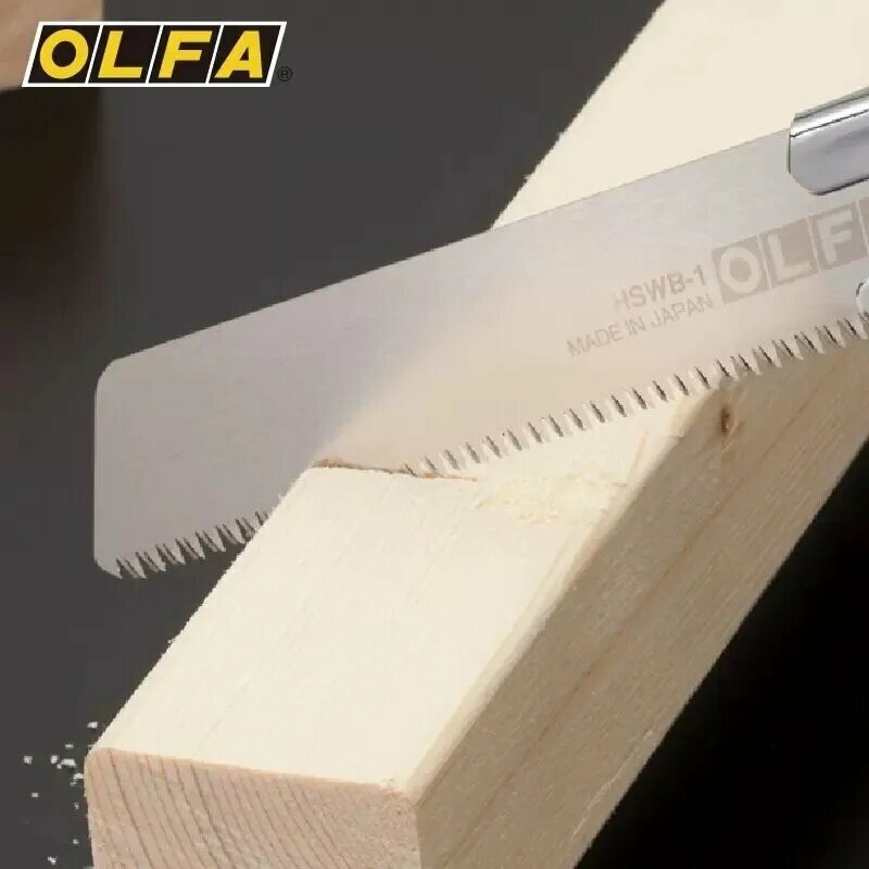 1 кусок оригинального японского пильного полотна OLFA HSWB-1/1B 25 мм, специальное сменное полотно для тяжелых ручных пил, острое и прочное