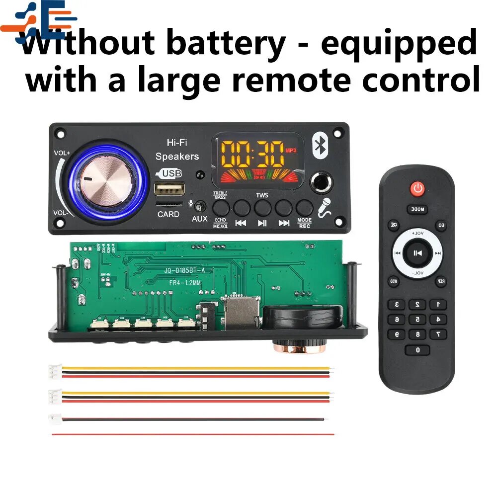 Модуль Bluetooth 5.3 D185BT с пультом, цвет: with RC 2
