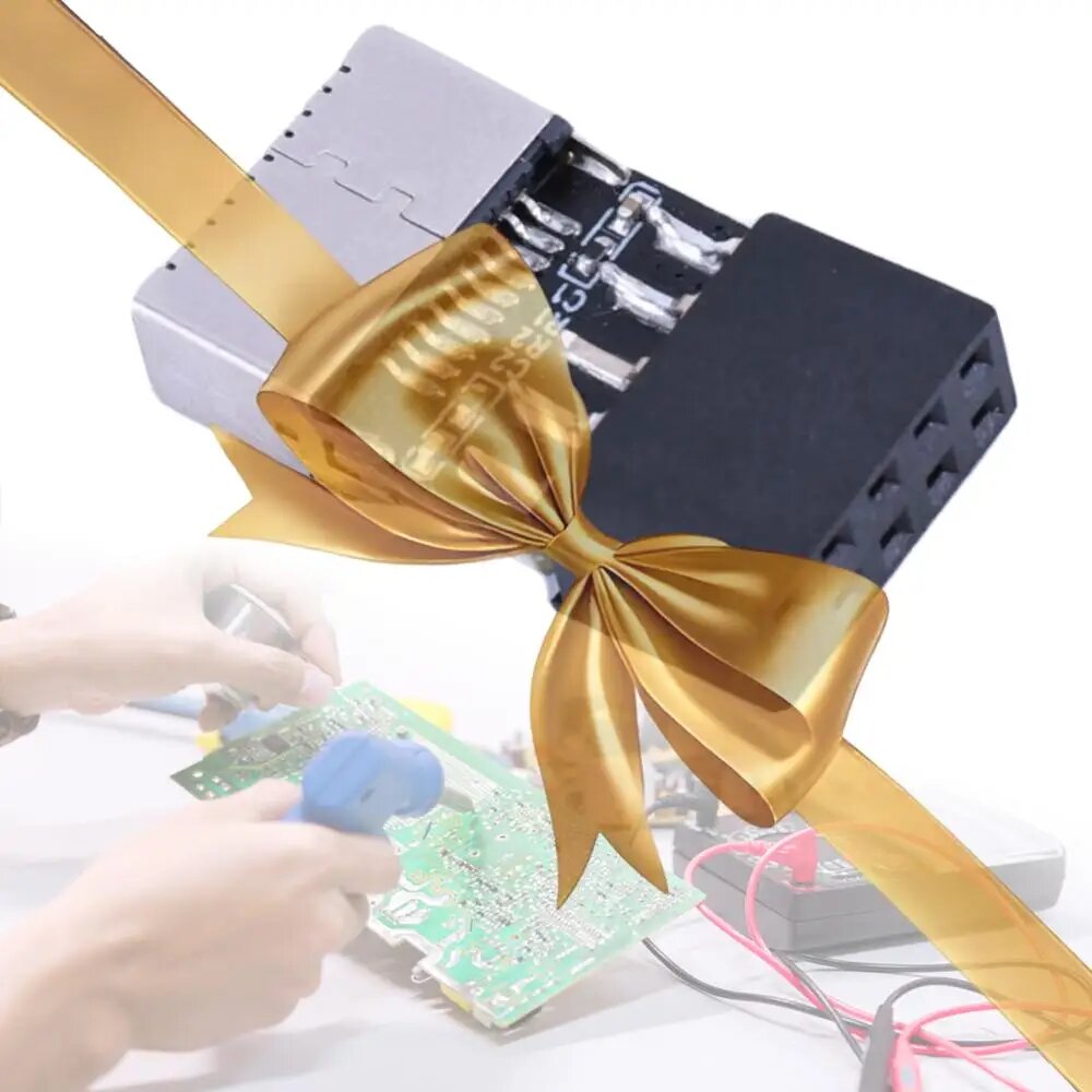 USB 2.0 адаптер 9-контактный тип E для материнской платы