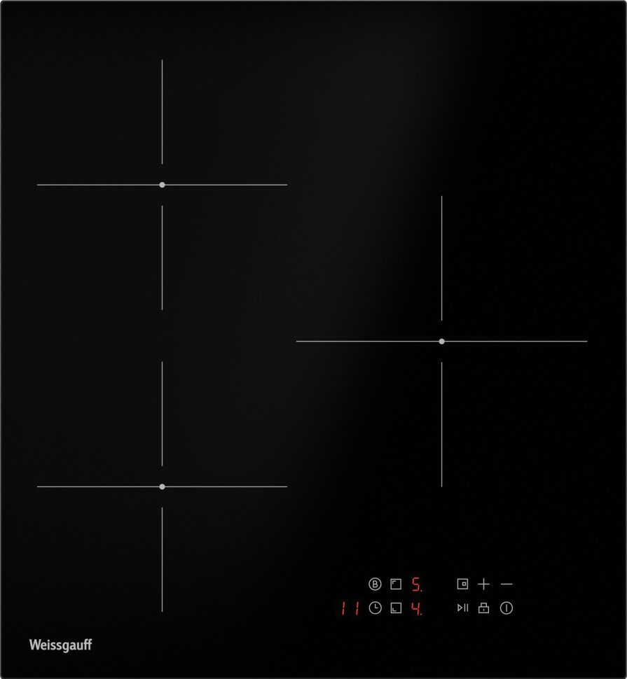 Варочная поверхность Weissgauff HI 430 BM черный