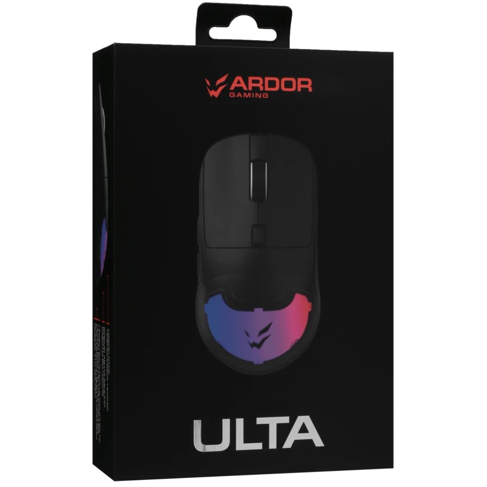 Мышь беспроводная/проводная ARDOR GAMING Ulta [ARDW-U3395-BK] черный