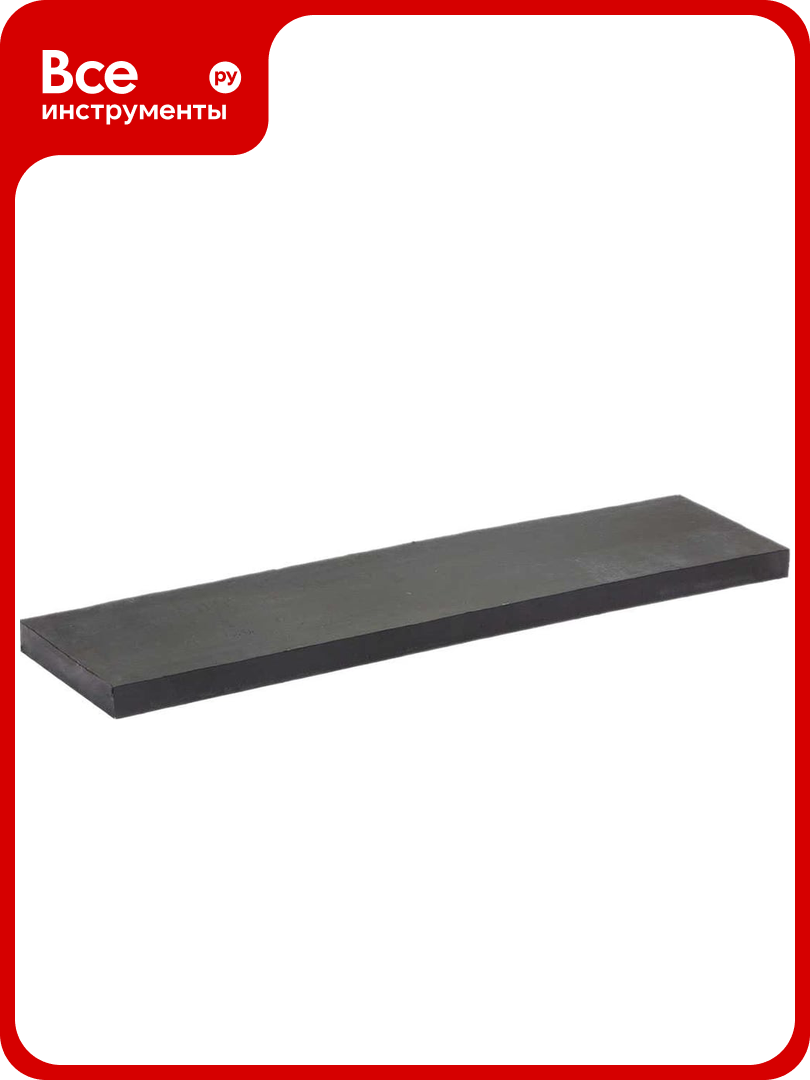 Техпластина HIMPT резиновая на отвал (скребок), 1000x250x40 мм, полимерный трос 6 мм 00-00014814