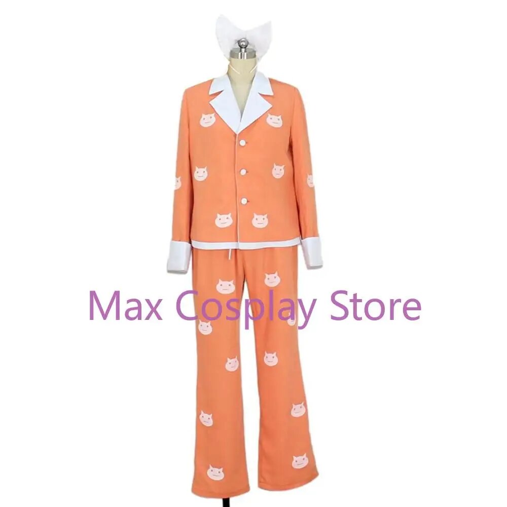 Max Cos Bakemonogatari черный костюм Ханекава Цубаса для косплея М, Costume, Men Size