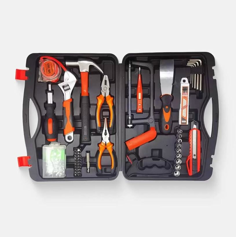 Набор универсальных инструментов для дома и автомобиля, универсальный, 116 предметов Crest