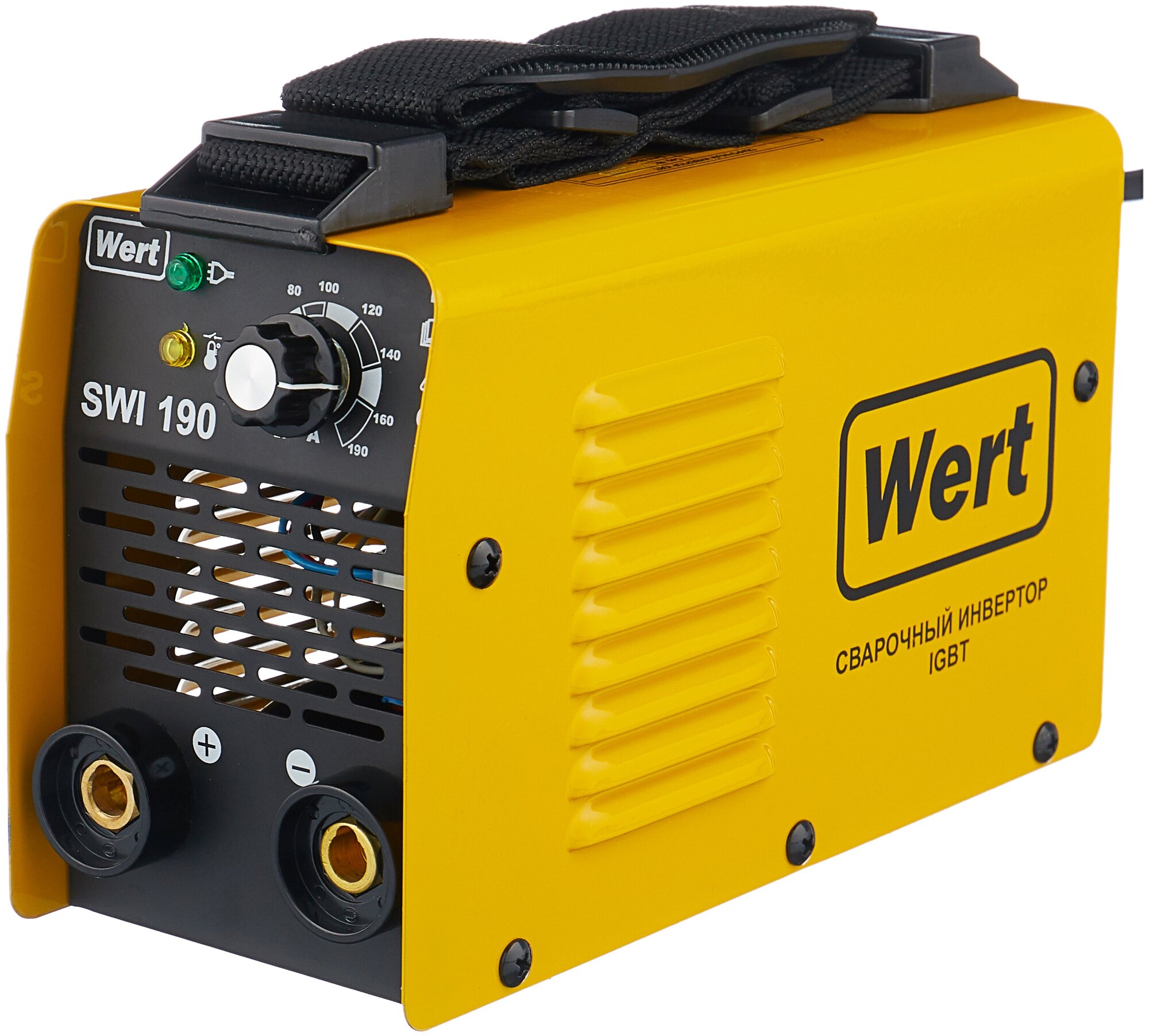 Сварочный аппарат инверторного типа Wert SWI 190, MMA, MIG/MAG 3.7 кВт