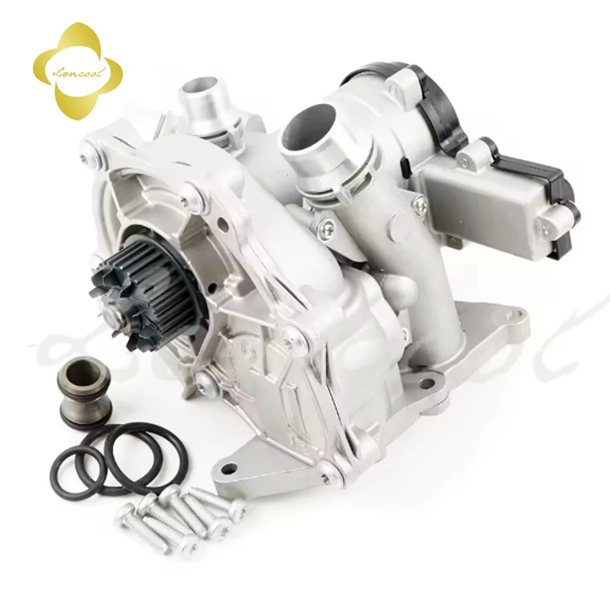 06L121111H 06L121011B Алюминиевый корпус термостата водяного насоса в сборе для EA888 GEN3 Audi Q5 A4 A5 A6 A7 VW Golf Passat B8