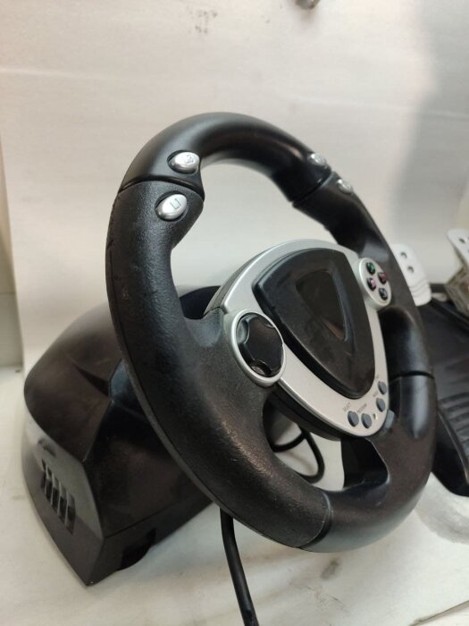 Педали и руль Genius Twin Wheel/Wheel USB 2.0 + PS2